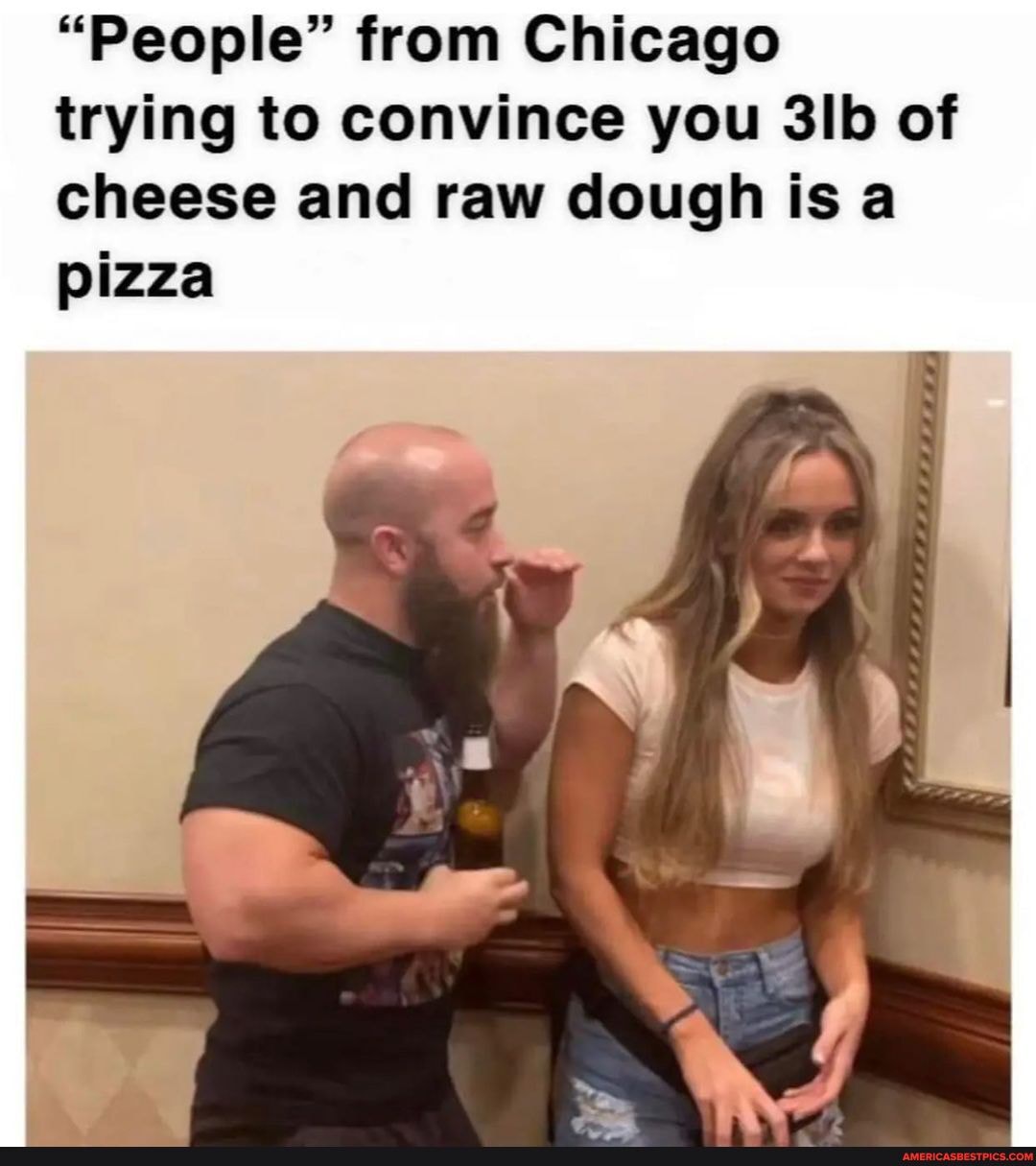 NY style over everything (@chicago.memes) - "People" from Chicago ...