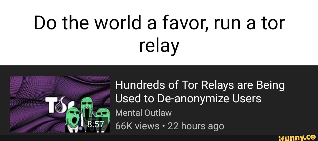 Do the world a favor, run a tor relay Hundreds of Tor Relays are Being ...