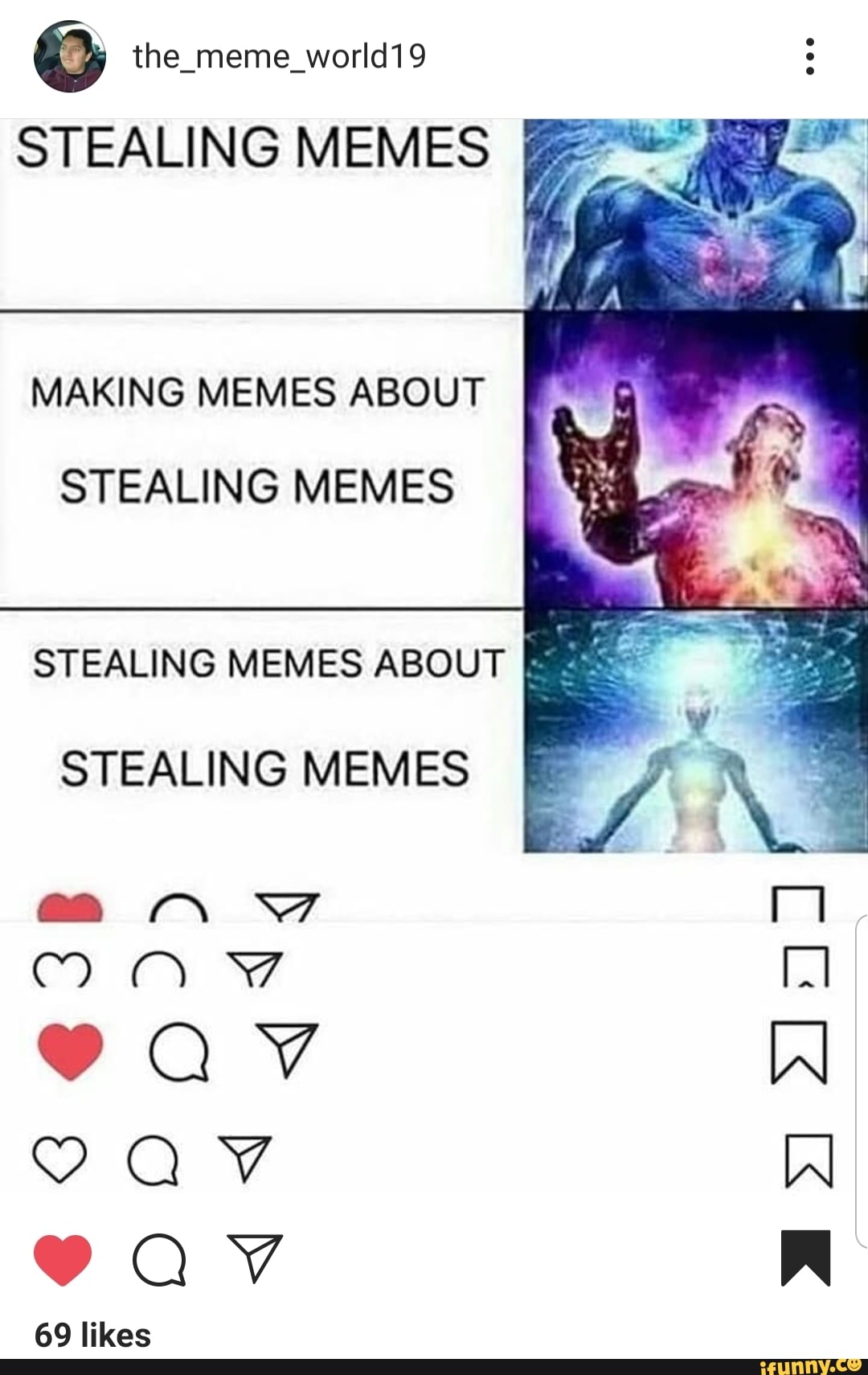 & the_meme_world19 STEALING MEMES ", A MAKING MEMES ABOUT STEALING ...