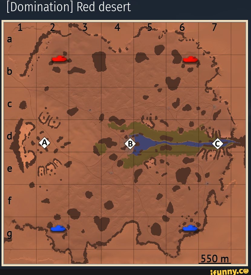 Red Desert Map - [Domination] Red desert - iFunny