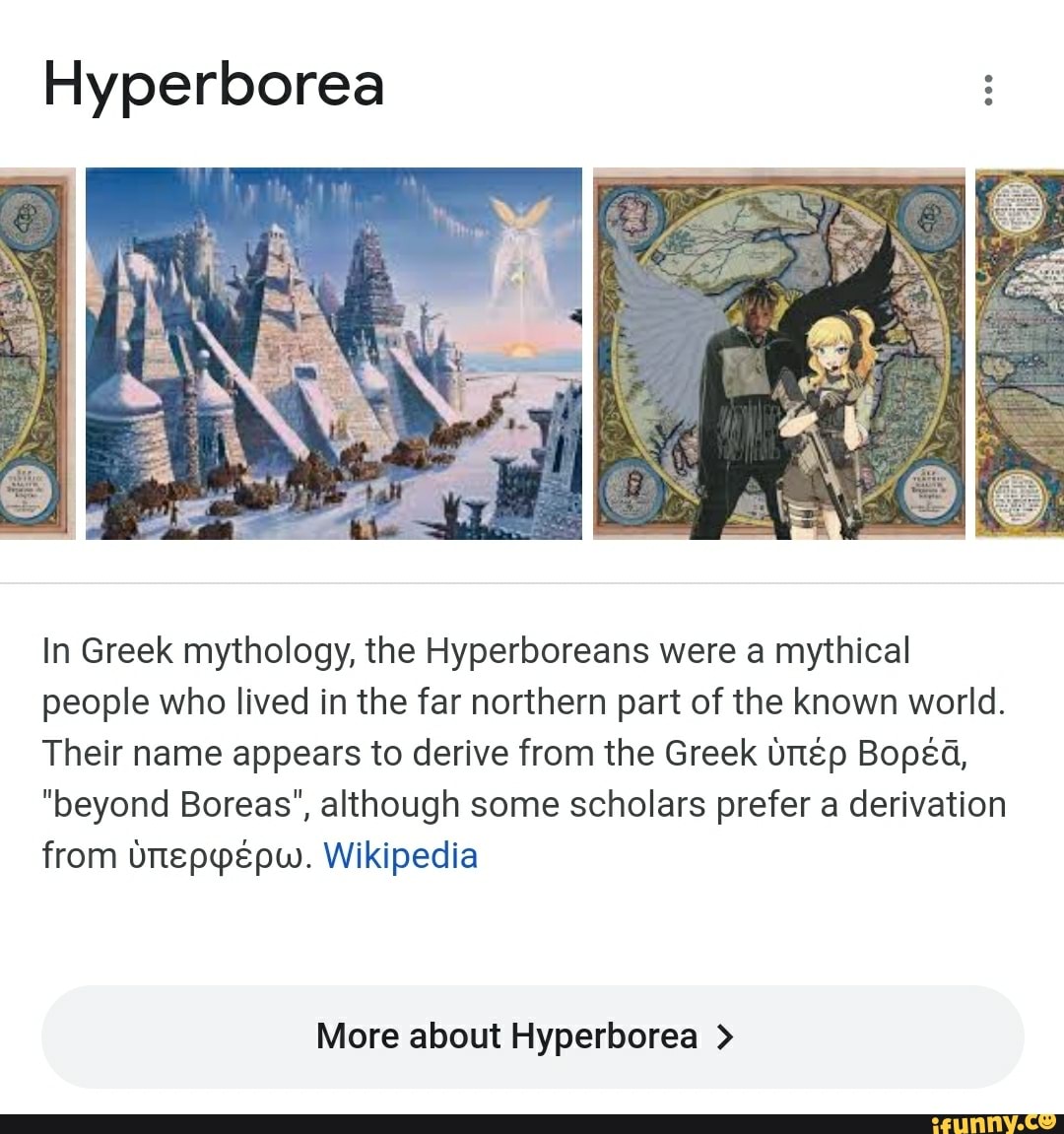 Hyperborea In Greek mythology, the Hyperboreans were a mythical people ...