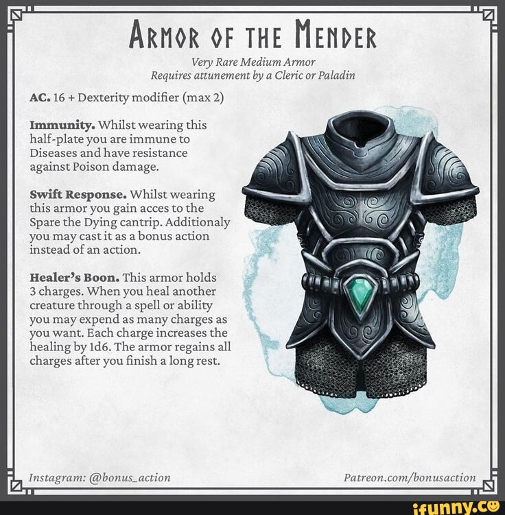 Half Plate Armor Dandd