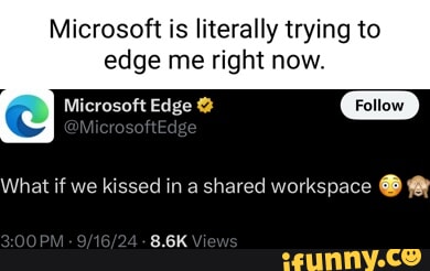 Edge memes. Best Collection of funny Edge pictures on iFunny