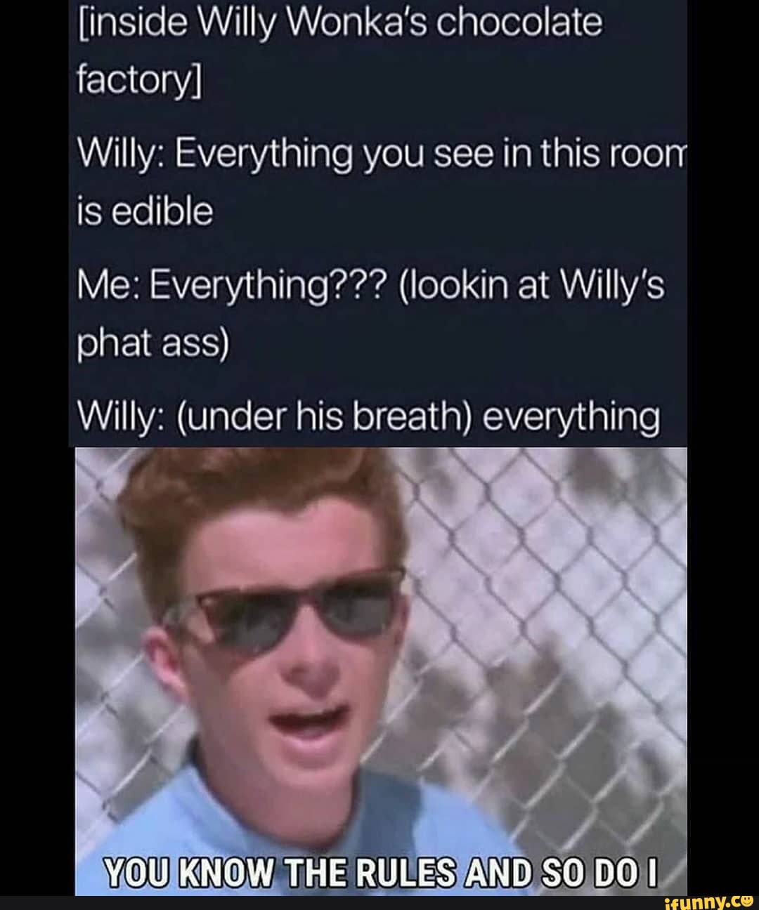 [inside Willy Wonka''s chocolate factory] Willy: Everything you see in ...