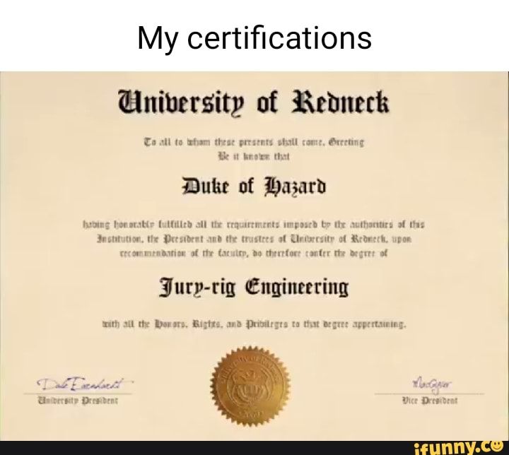 Certifications memes. Best Collection of funny Certifications pictures ...
