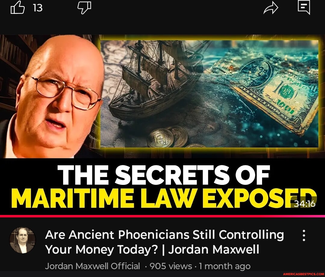 THE SECRETS OF MARITIME LAW EXPOSE: Are Ancient Phoenicians Still Controlling Your Money Today ...