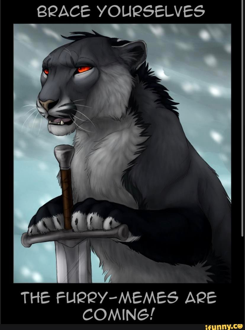 BRACE YOURSELVES THE FURRY-MEMES ARE COMING! - iFunny