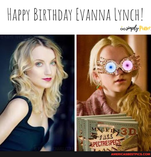 Happy birthday to Evanna Lynch (Luna Lovegood)! 🎉 - HAPPY BIRTHDAY ...