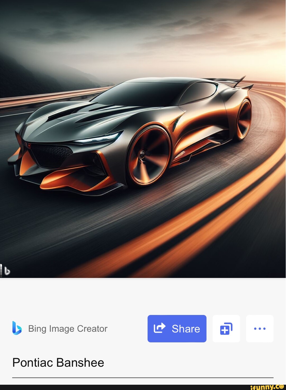 Bing Image Creator Share 00 Pontiac Banshee - iFunny