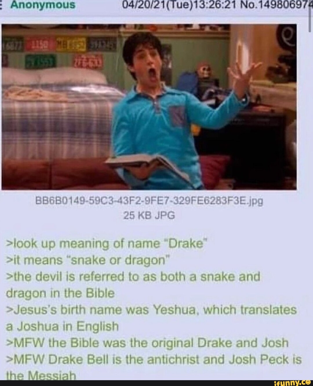 Anonymous BB6B0149-59C3-43F 2-91 >look Up Meaning of name "Drake it ...