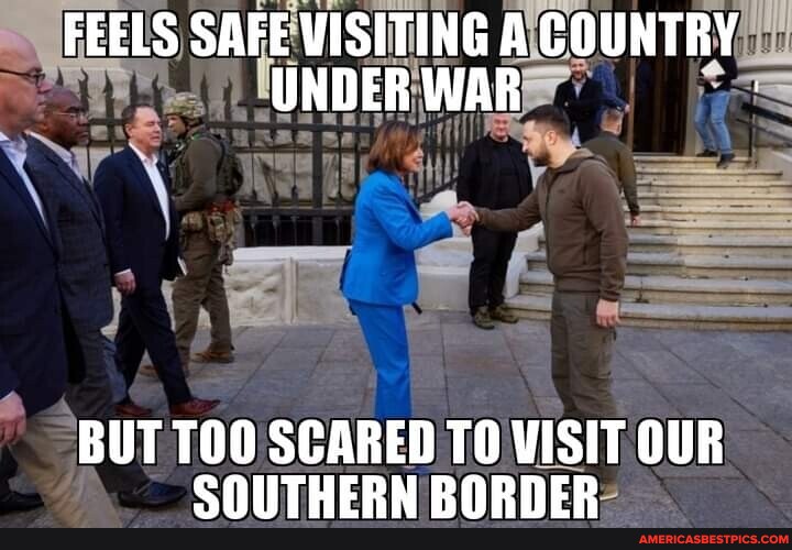 FEELS SAFE VISITING A COUNTRY UNDER WAR BUT TOO SCARED TO VISIT OUR ...