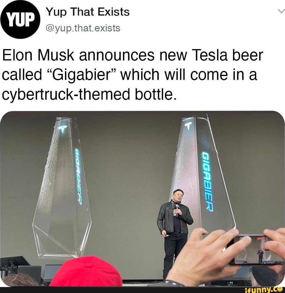 Elon Musk announces new Tesla beer called "Gigabier" which will come ...