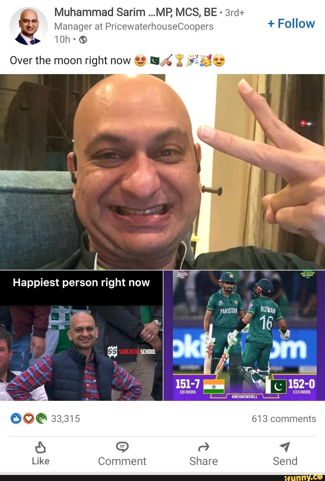 Look who's feeling better ? - Muhammad Sarim ...MP MCS, BE 3rci ...