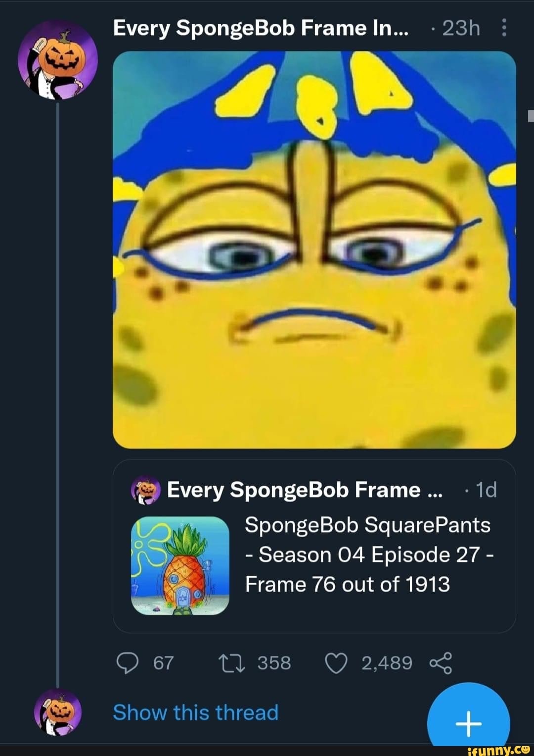 Every SpongeBob Frame In... 23 Every Sponge Frame Bob Frame... id ...