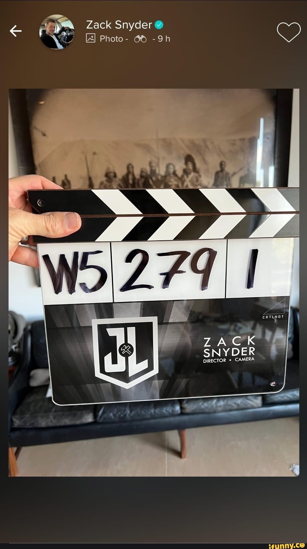 Zack Snyder @ Photo- GO SNYDER DIRECTOR * CAMERA - iFunny