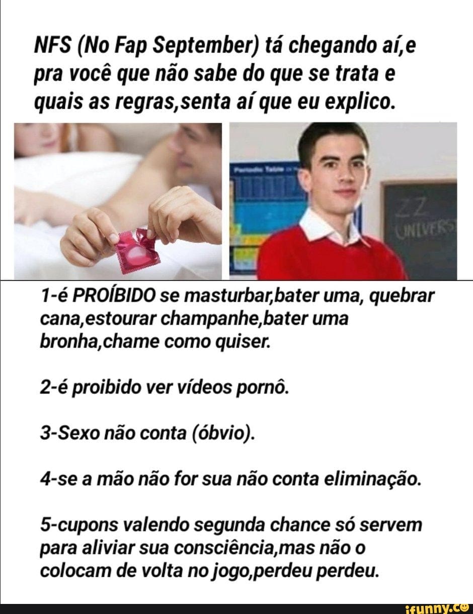 Nfs No Fap September Tá Chegando Aí E Pra Você Que Não Sabe Do Que Se