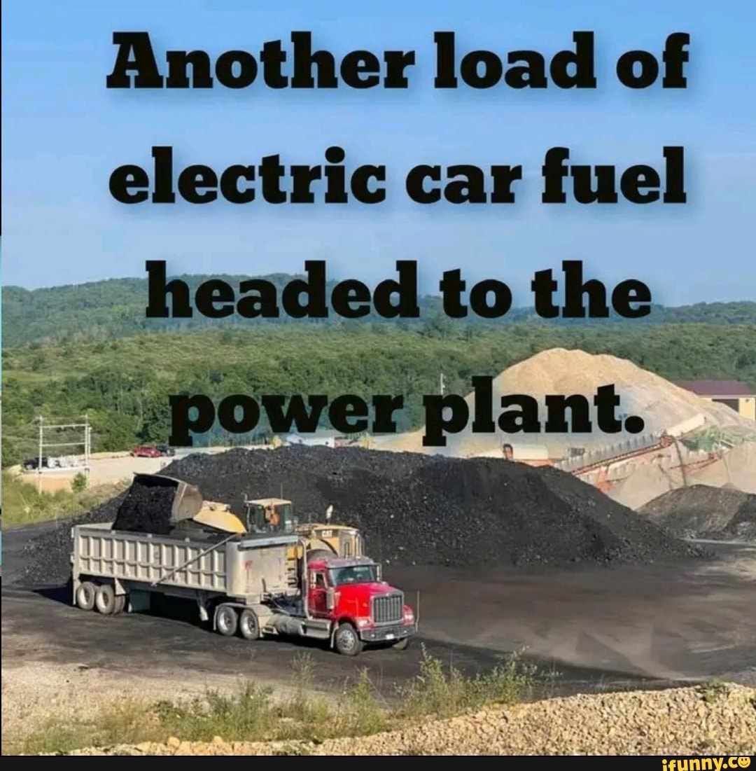 Another load of electric car fuel - iFunny