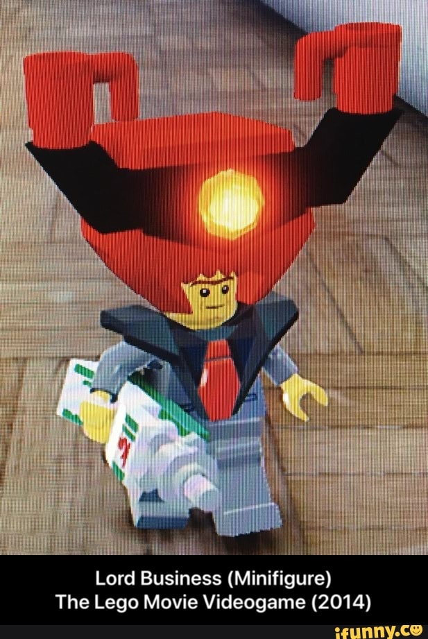 Lord Business (Minifigure) The Lego Movie Videogame (2014) - iFunny