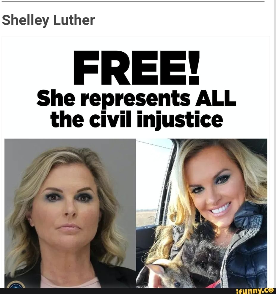 Shelley Luther She represents ALL the civil injustice - iFunny