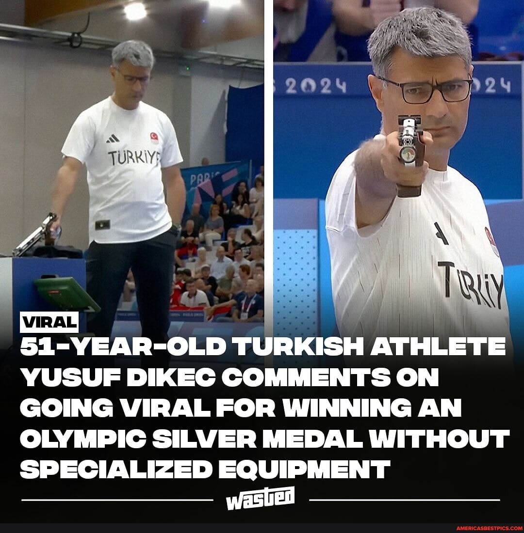 YEAR-OLD TURKISH ATHLETE YUSUF DIKEC COMMENTS ON GOING VIRAL FOR ...