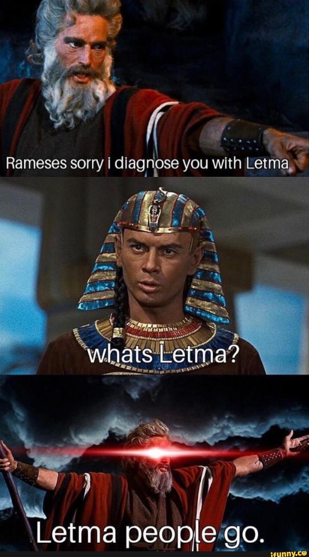 Go I 3 I 'Letma peop; Rameses sorry i diag - iFunny
