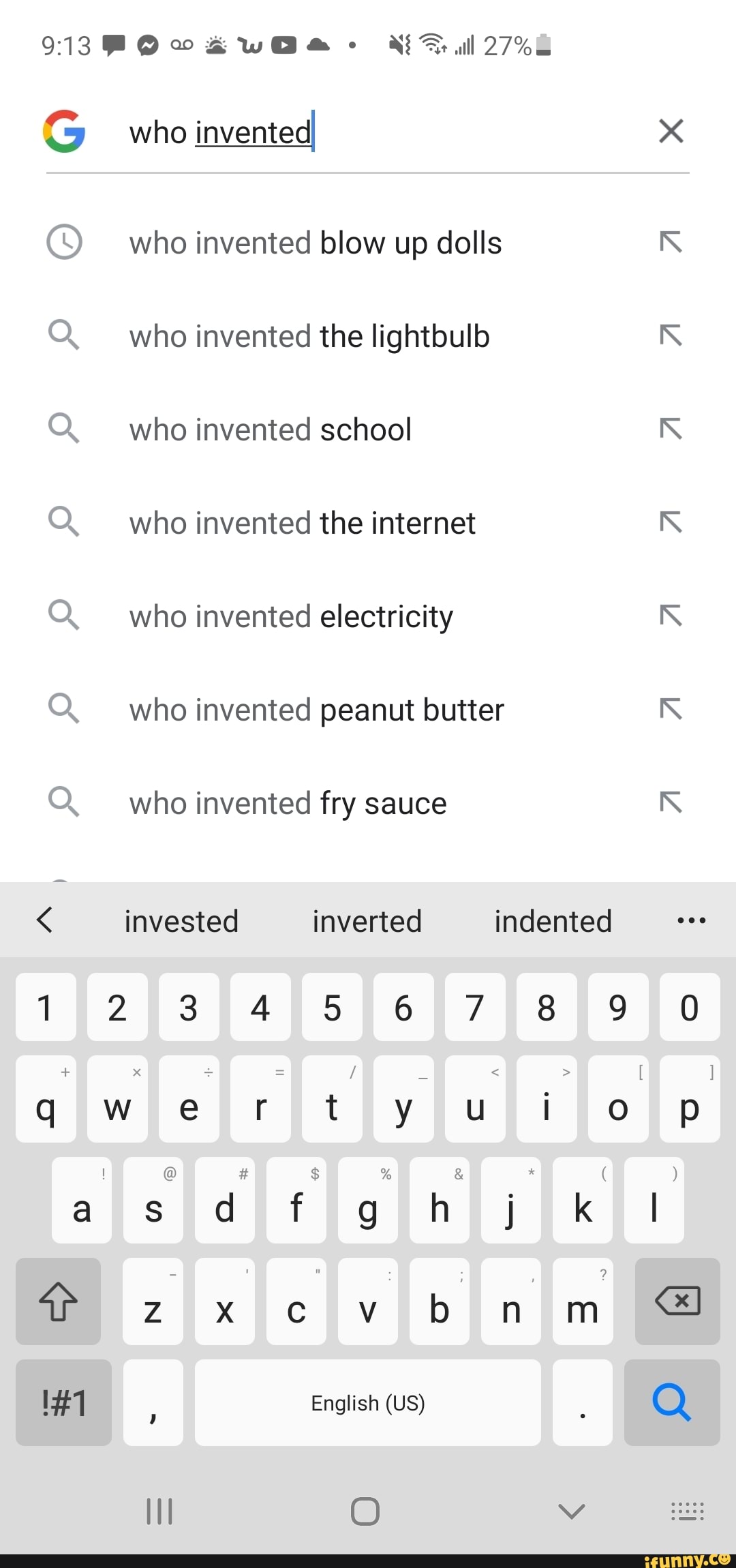 Ll G who invented Xx who invented blow up dolls IN who invented the ...