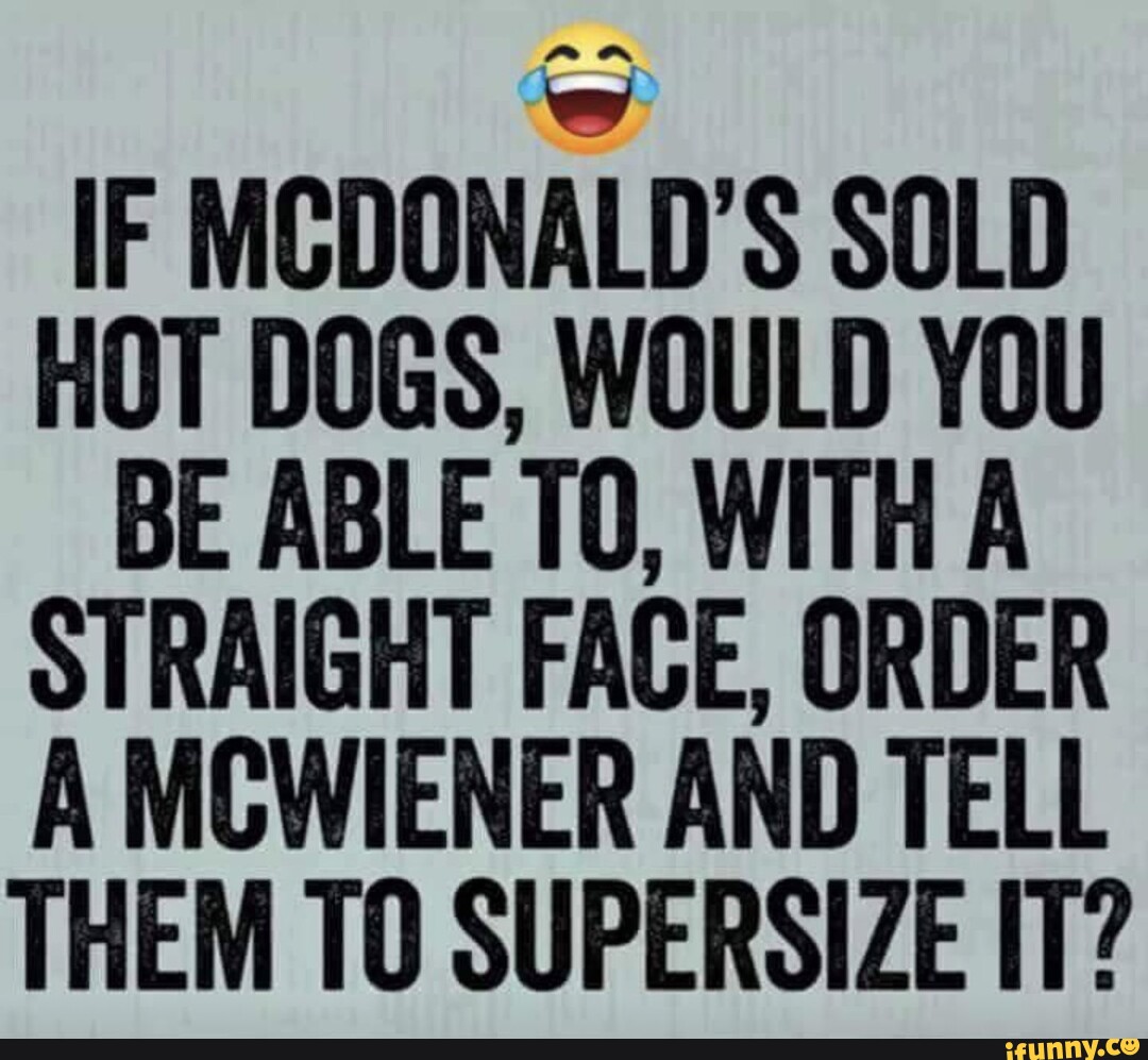 Mcwiener memes. Best Collection of funny Mcwiener pictures on iFunny