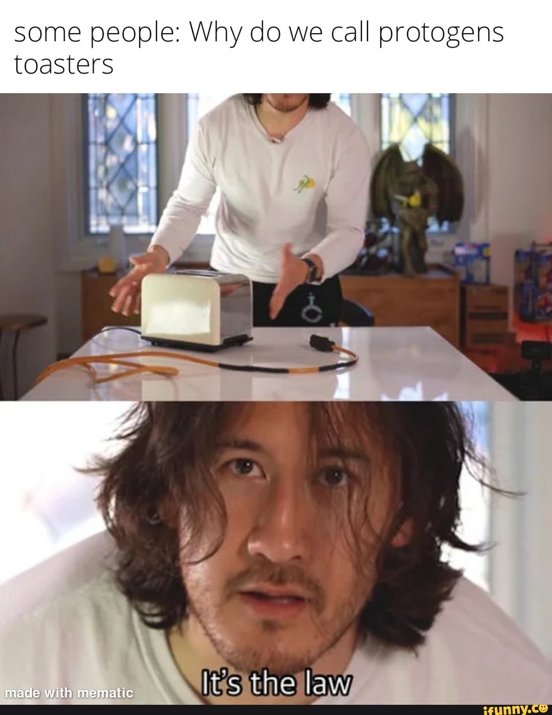 Some people: Why co we call protogens toasters ca the - iFunny