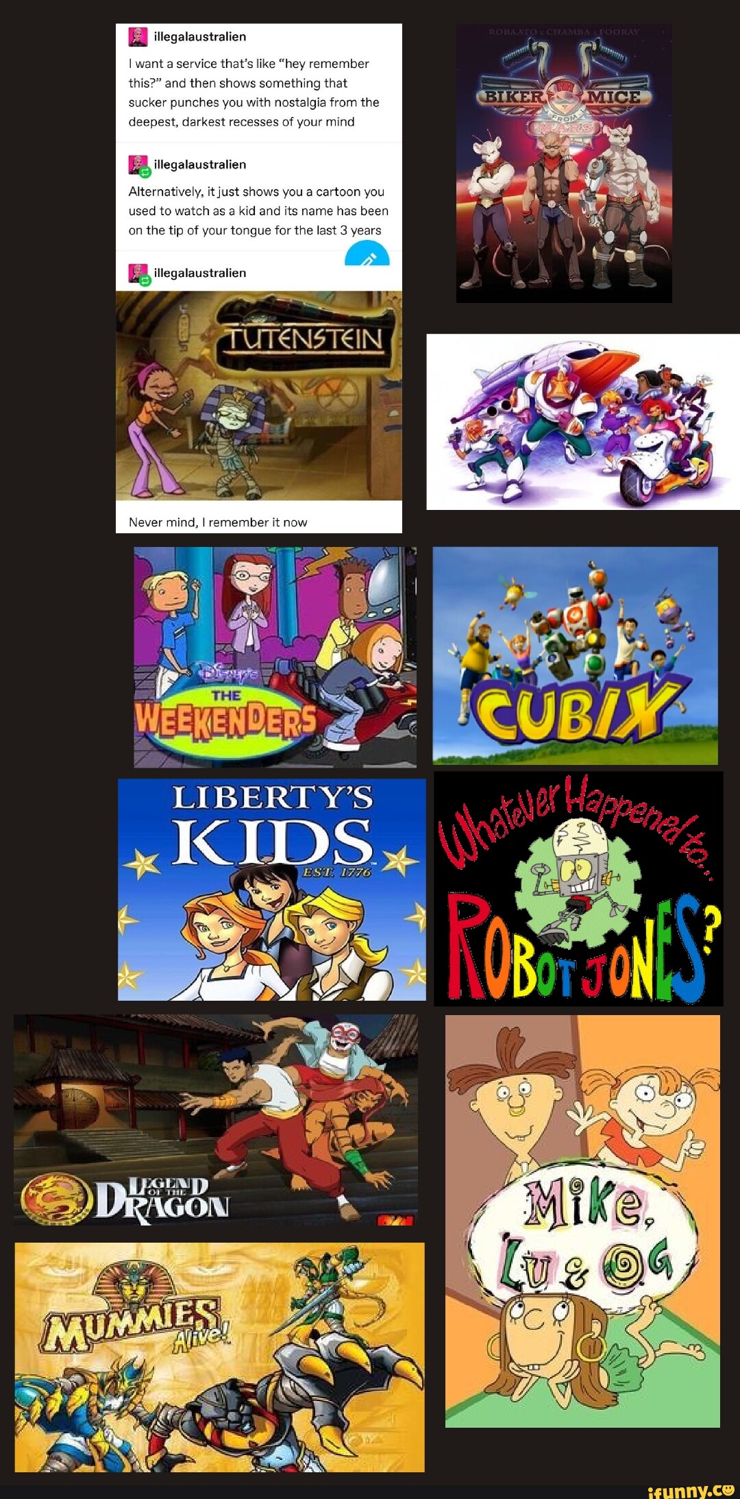 Names Of Cartoon Shows
