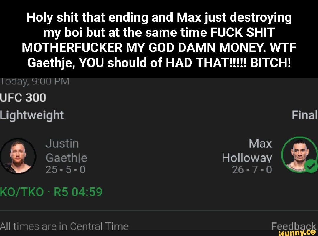 Gaethje memes. Best Collection of funny Gaethje pictures on iFunny