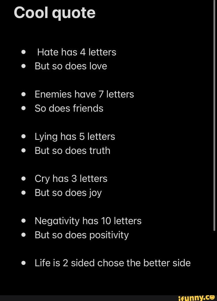 Friend Hate Or Love Letters