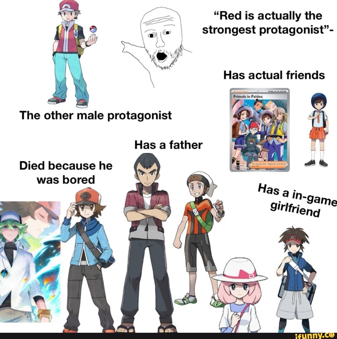 "Red is actually the strongest protagonist"- Has actual friends The ...