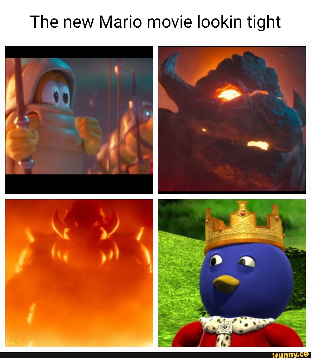 The new Mario movie lookin tight I - iFunny