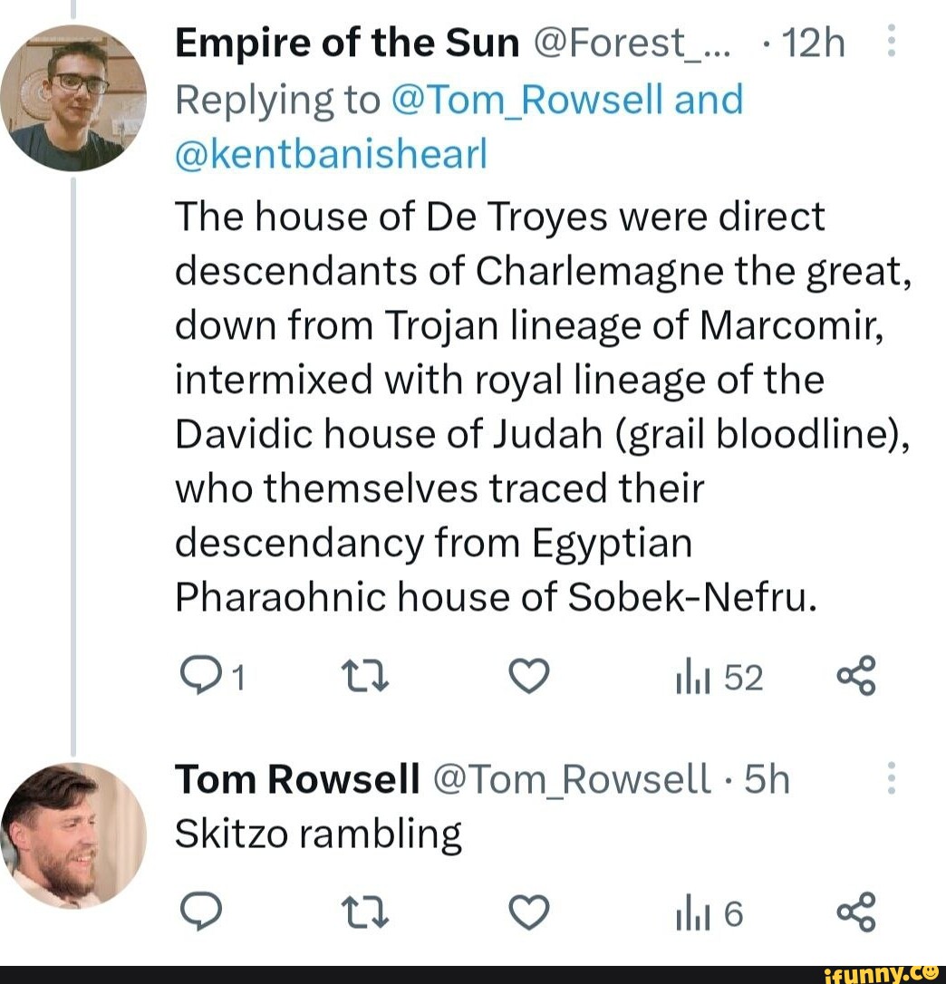 Empire of the Sun @Forest_... Replying to @Tom_Rowsell and ...