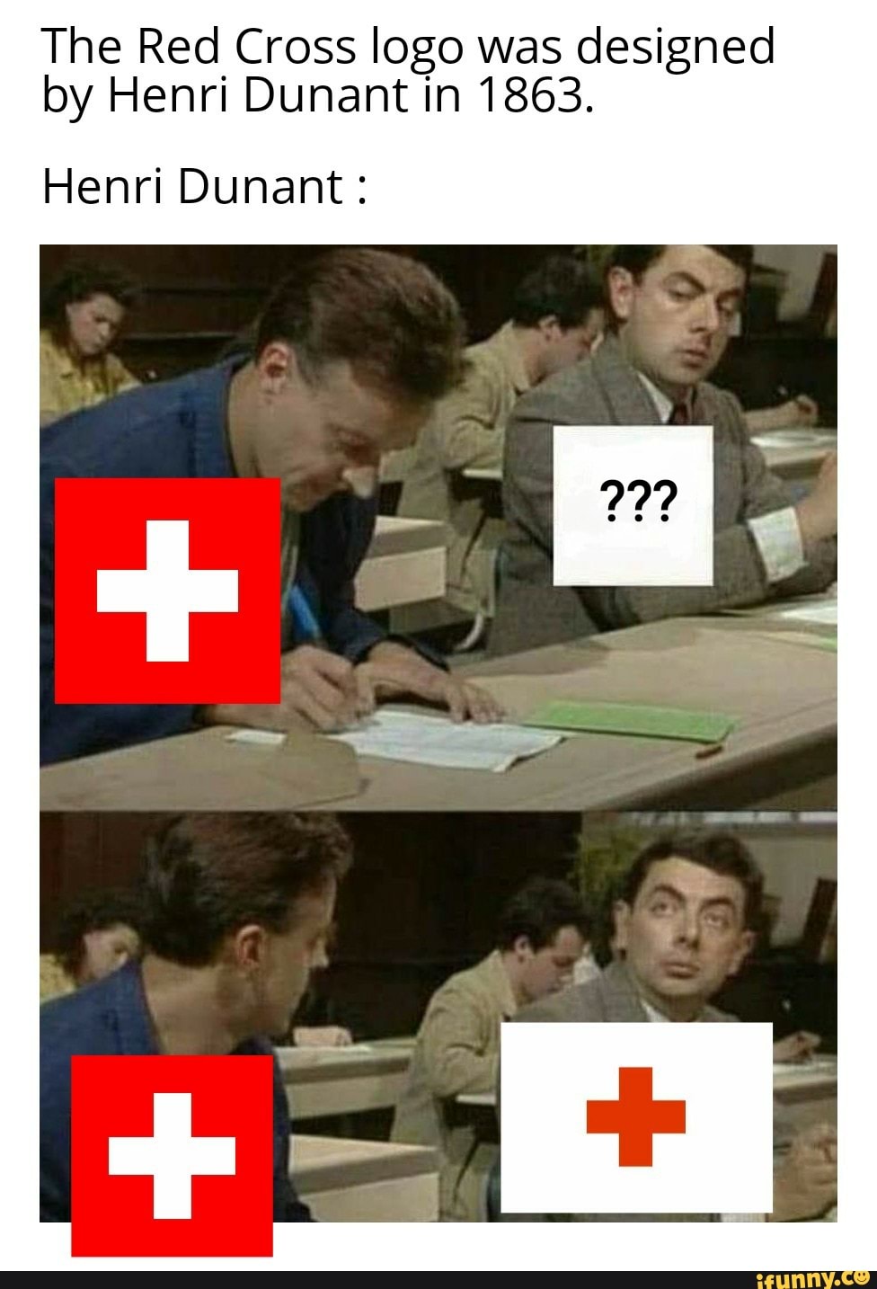 The Red Cross logo was designed by Henri Dunant in 1863. Henri Dunant ...