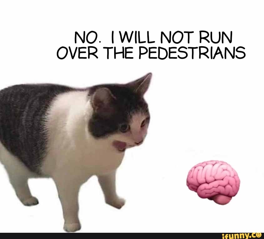 Pedestrians memes. Best Collection of funny Pedestrians pictures on iFunny
