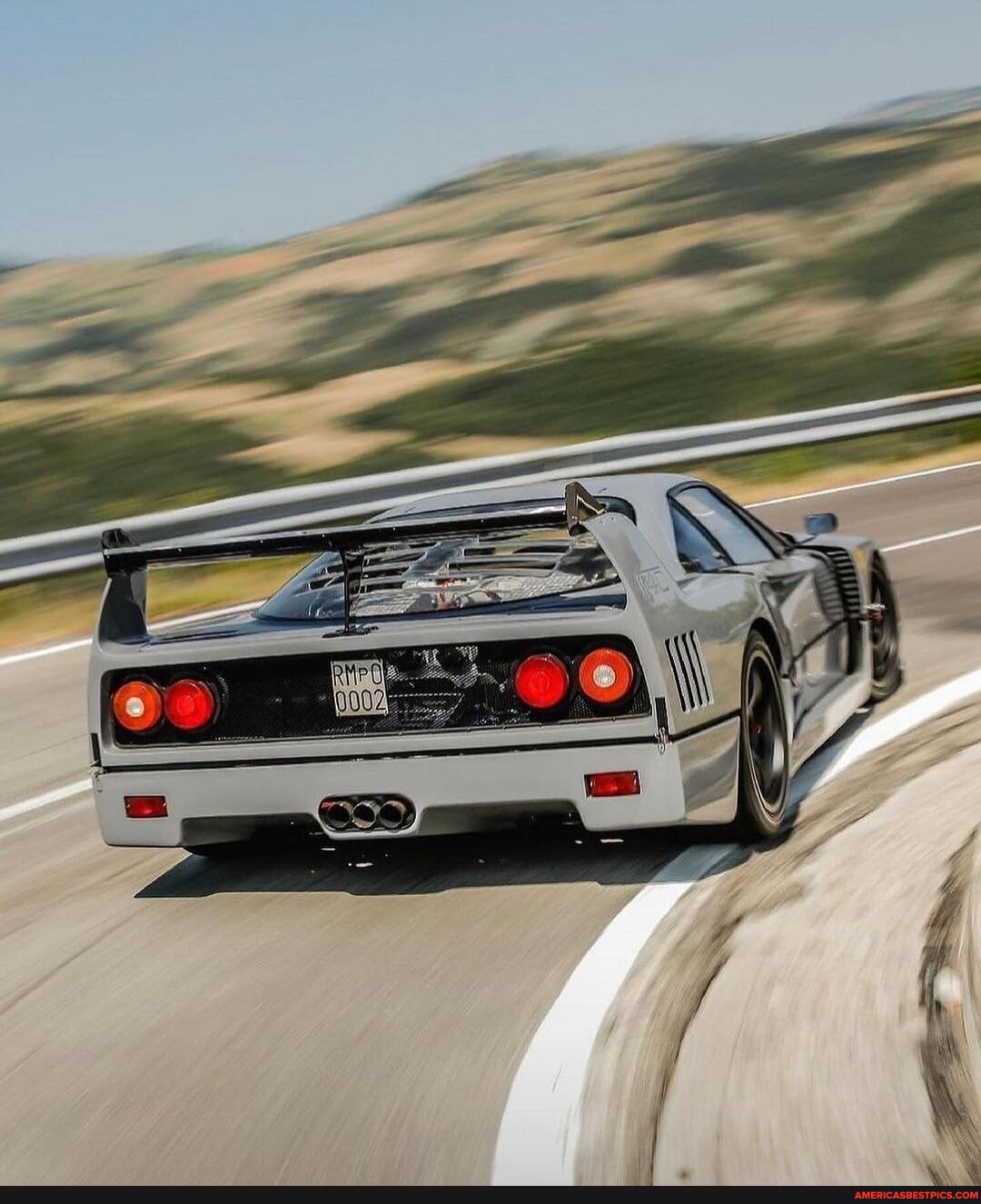 One of a kind. The one-off Ferrari F40 Competizione in Nardo Gray. Via ...