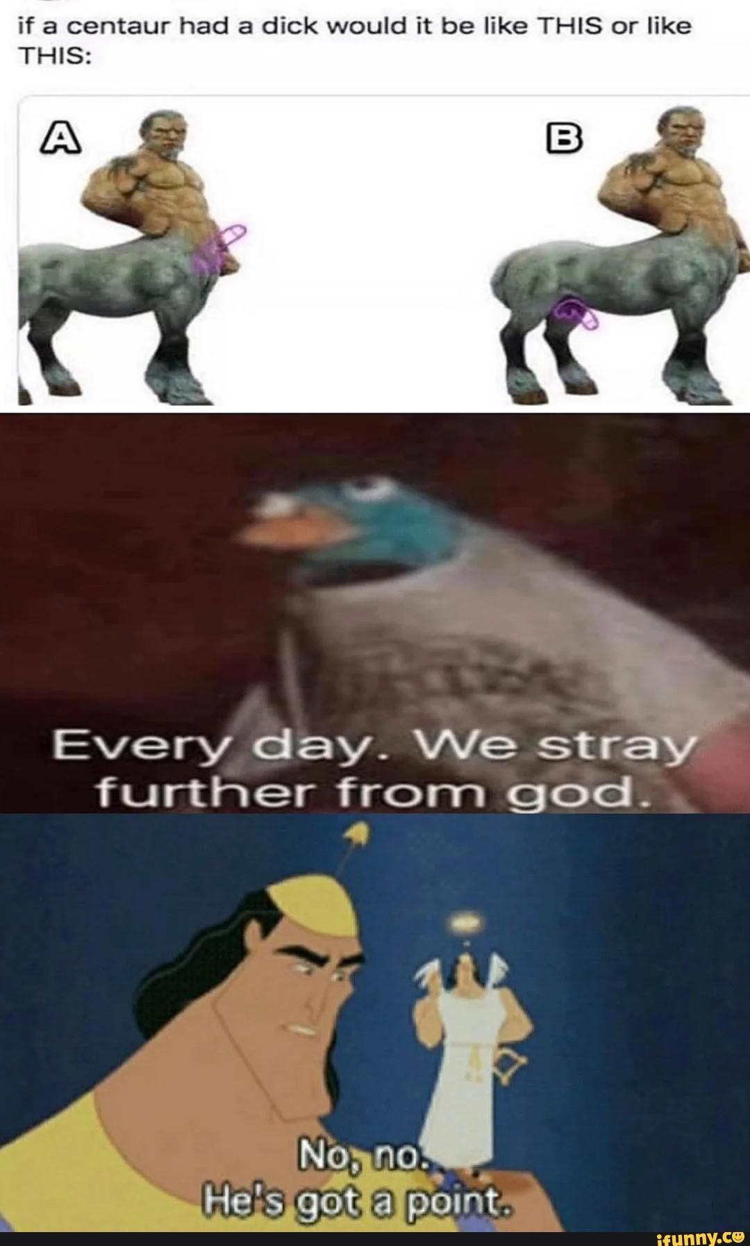 If a centaur had a dick would it be like THIS or like THIS: rAN Every ...