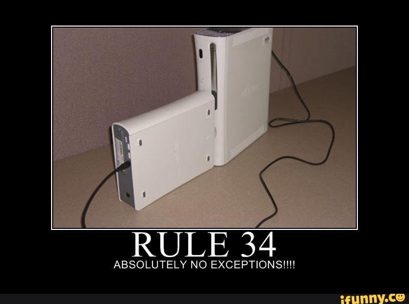 Rule 34 No Exceptions