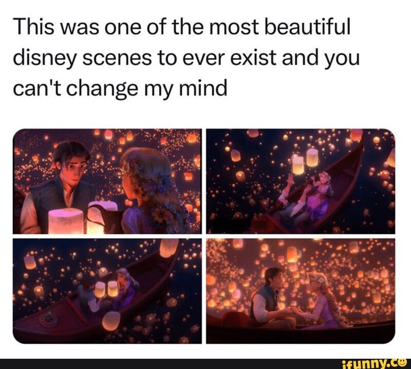 This was one of the most beautiful disney scenes to ever exist and you ...