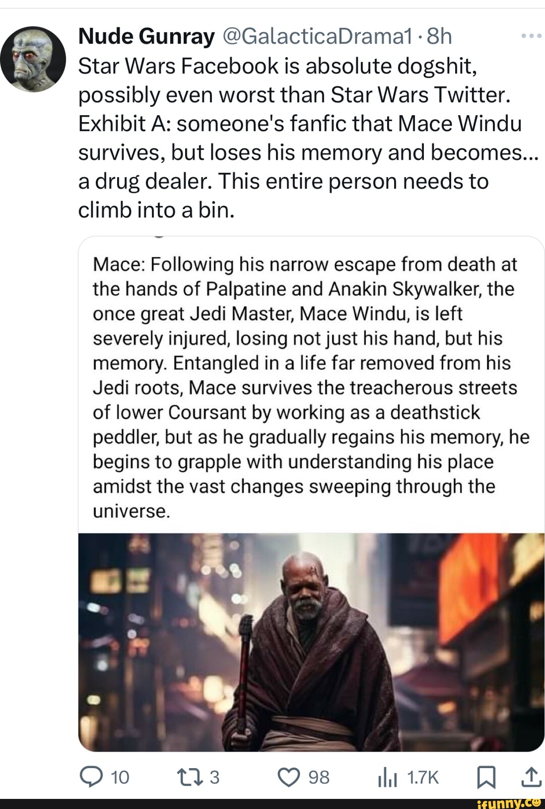 Gunray memes. Best Collection of funny Gunray pictures on iFunny