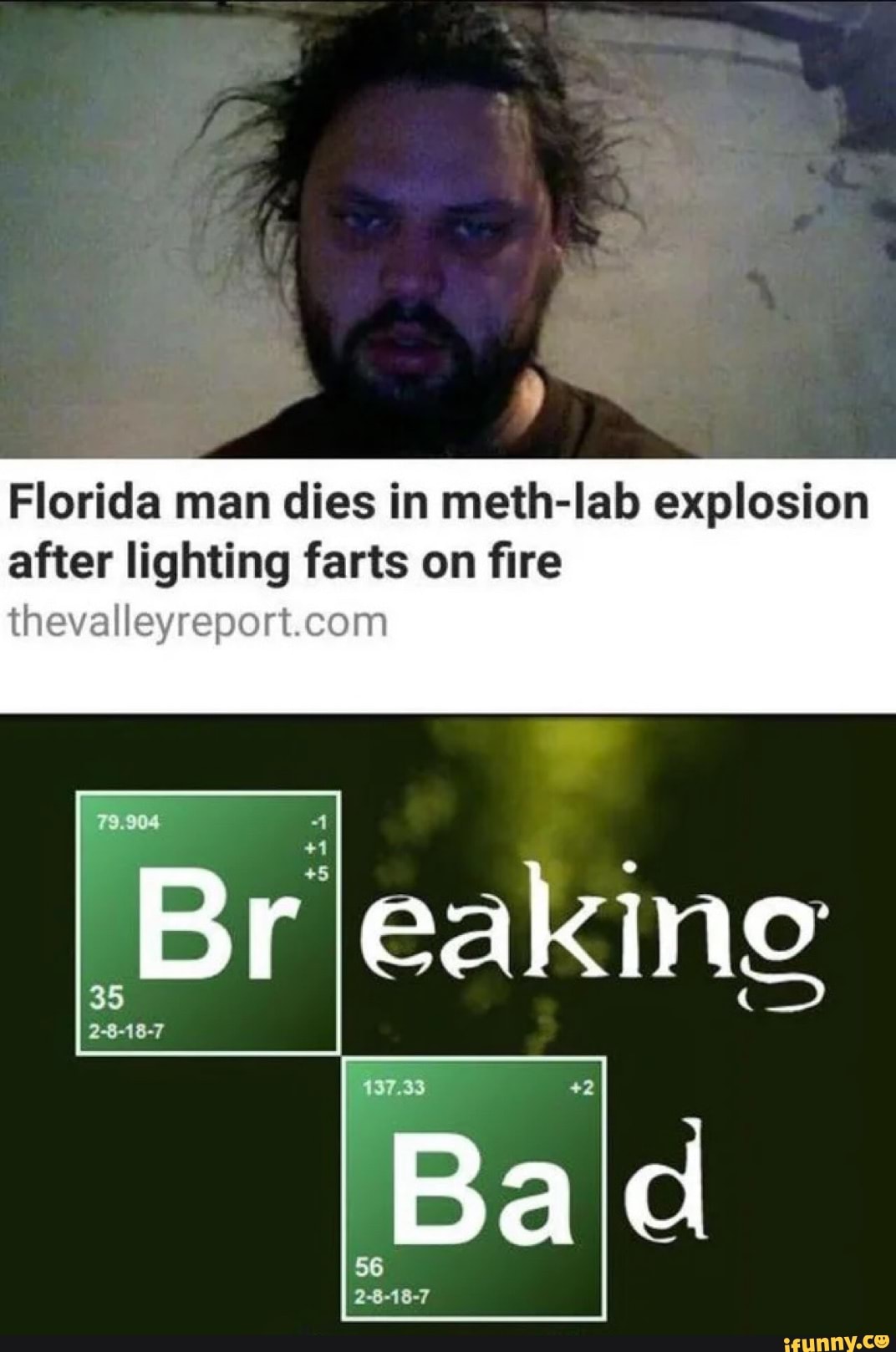 Florida man dies in meth-lab explosion after lighting farts on fire Br ...