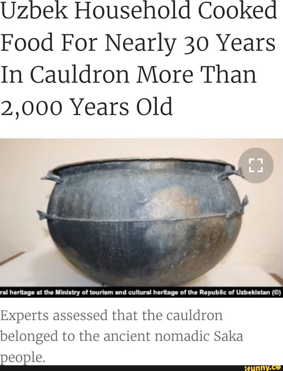 Uzbek Household Cooked Food For Nearly 30 Years In Cauldron More Than ...