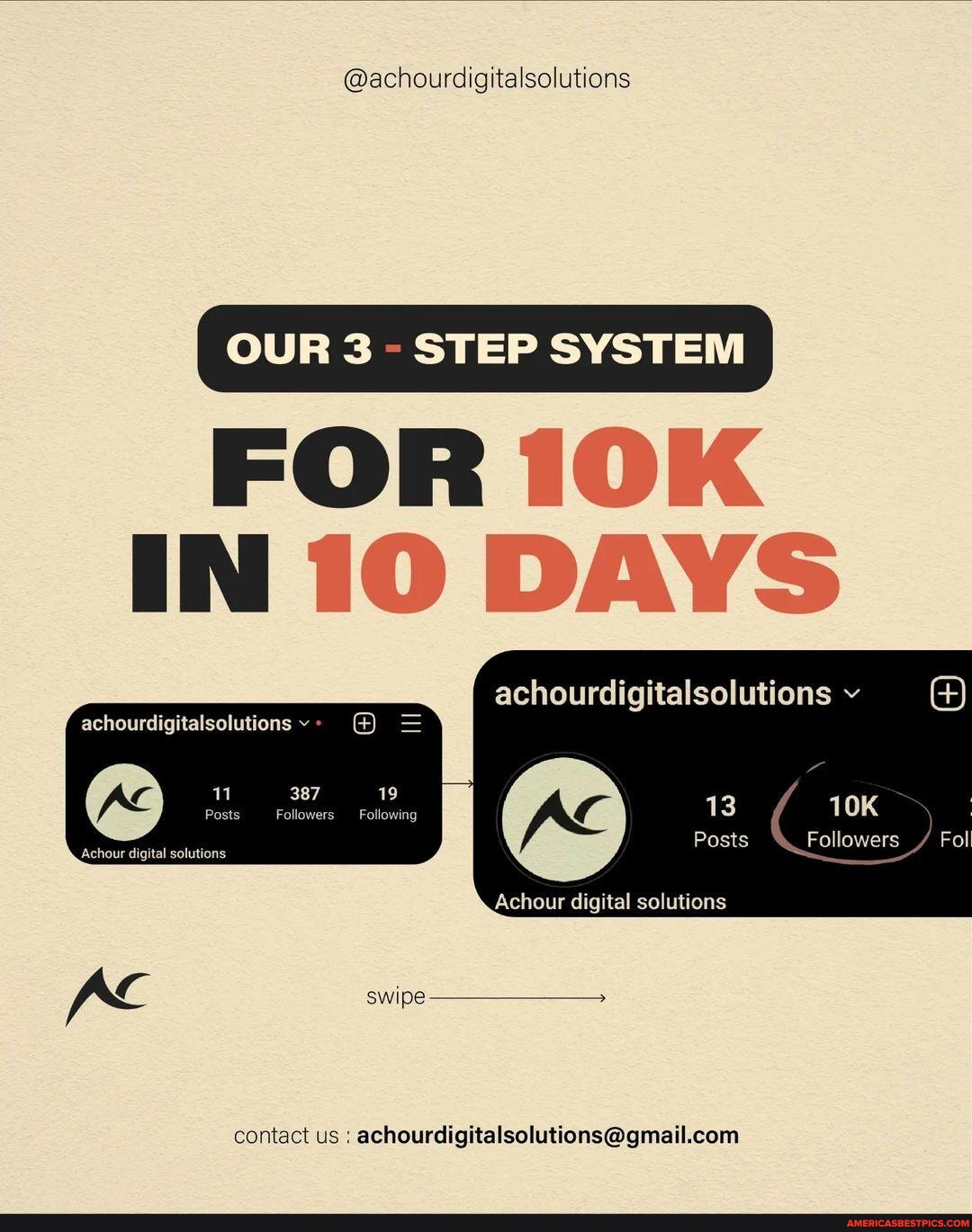 @achourdigitalsolutions I OUR 3 - STEP SYSTEM I FOR IN 10 DAYS ...