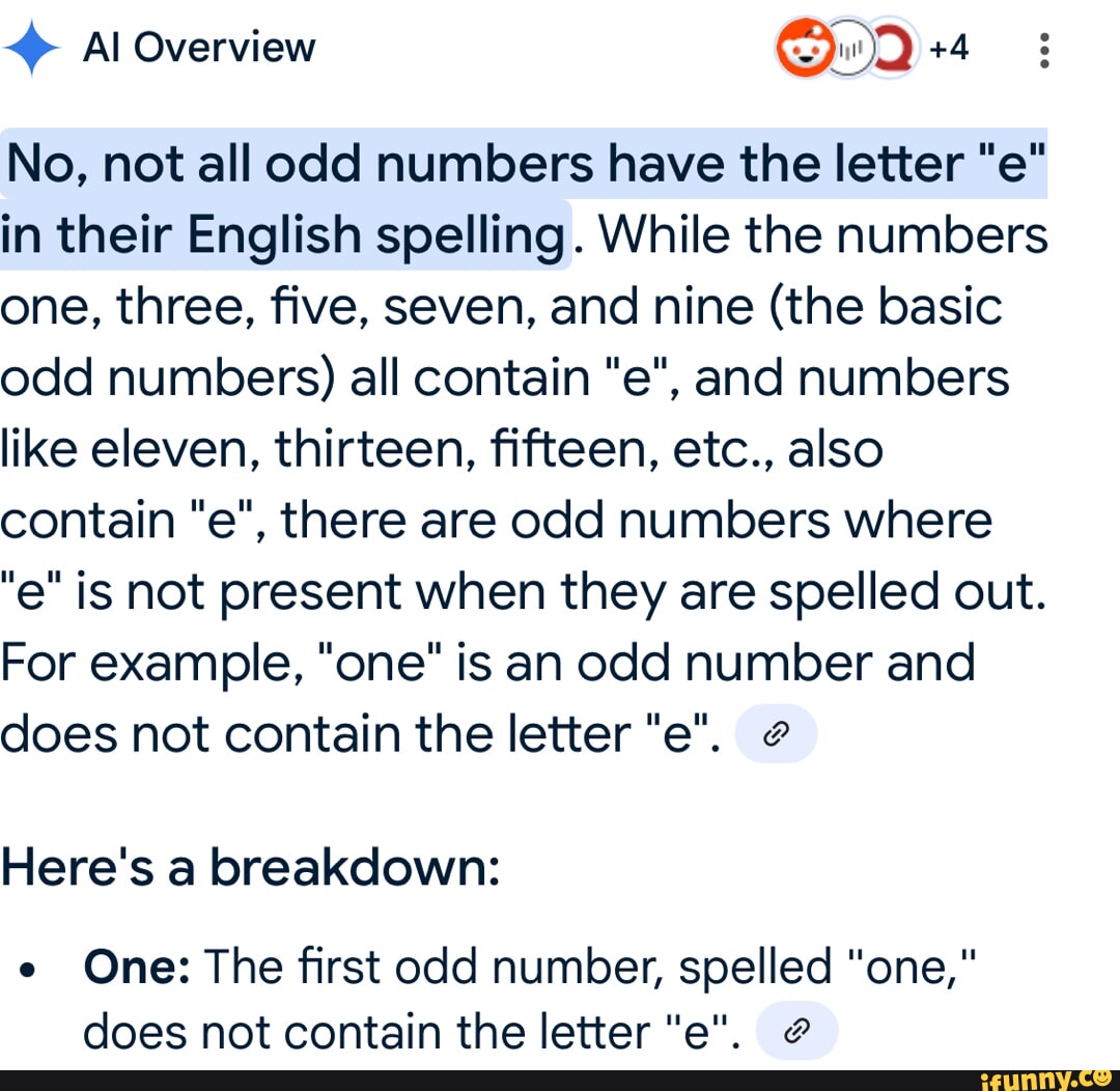 All Odd Numbers Spelling