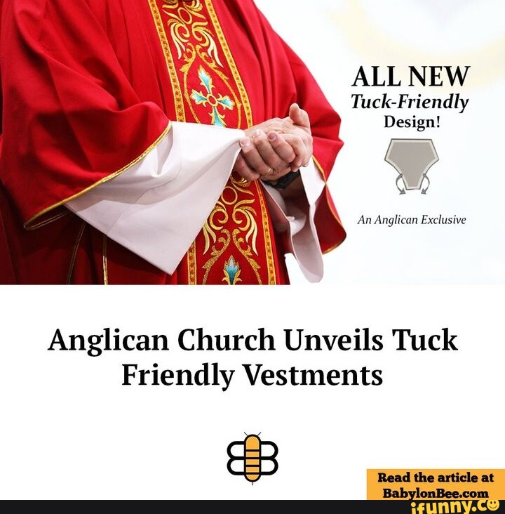 ALL NEW Tuck-Friendly Design! An Anglican Exclusive Anglican Church ...