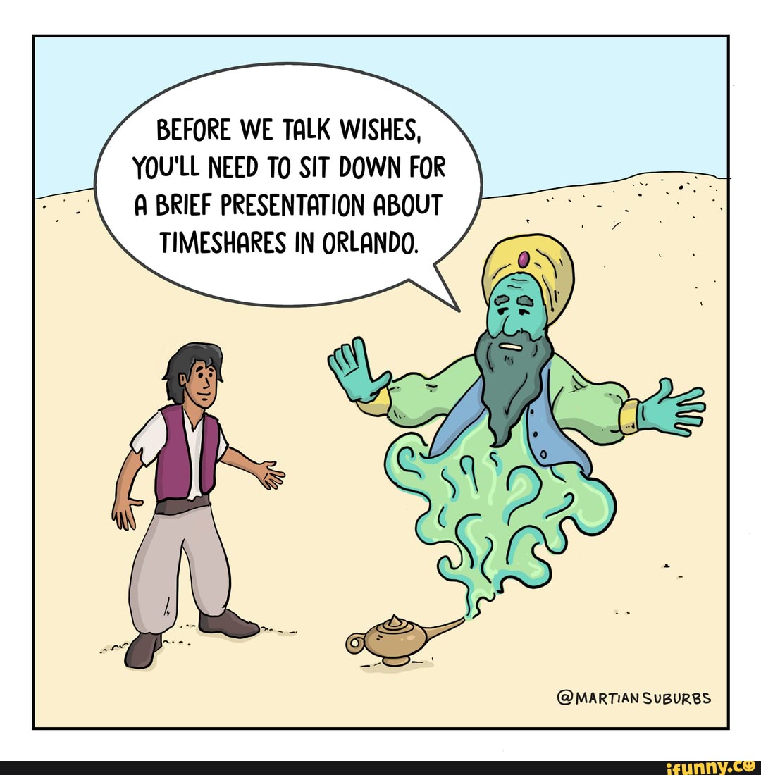 BEFORE WE TALK WISHES, YOU'LL NEED TO SIT DOWN FOR fl BRIEF ...