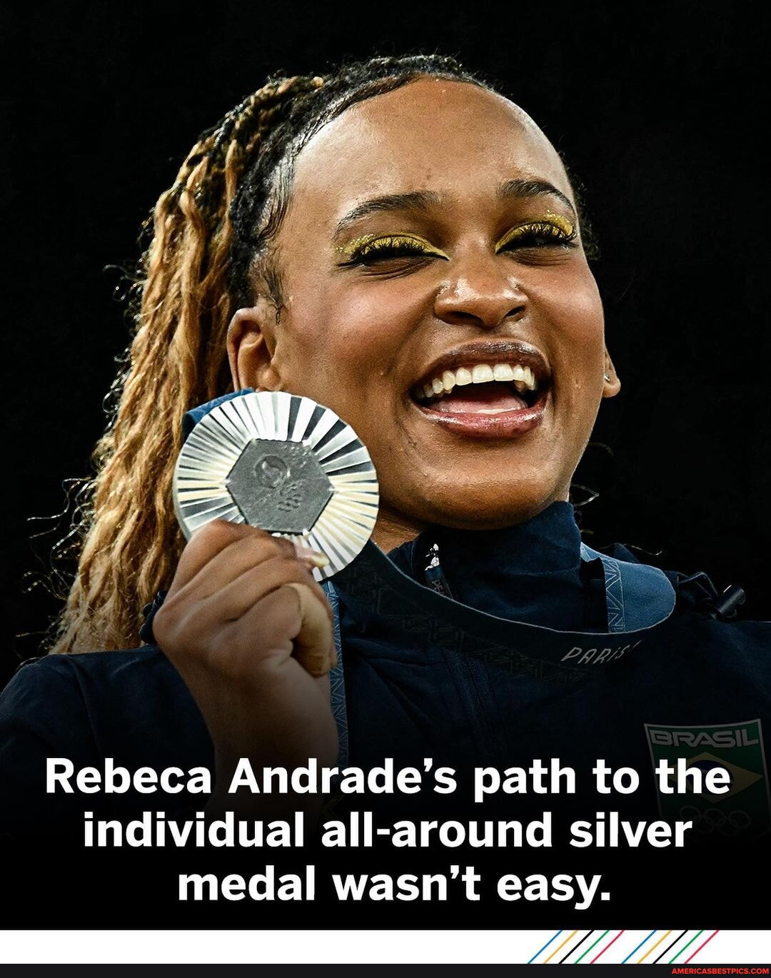 Rebeca Andrade Is A Fighter Through And Through 😤🥈 Rebeca Andrades Path To The Individual All