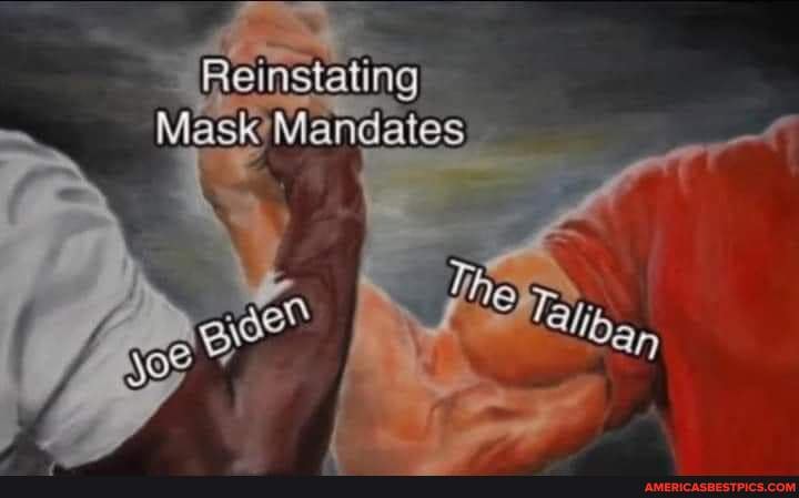 Spicy meme for your boring Monday 🌶🔥 - Reinstating Mask - America’s ...