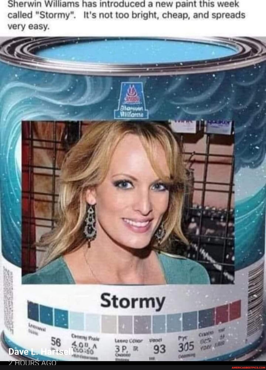 Sherwin Williams has introduced a new paint this week called "Stormy ...